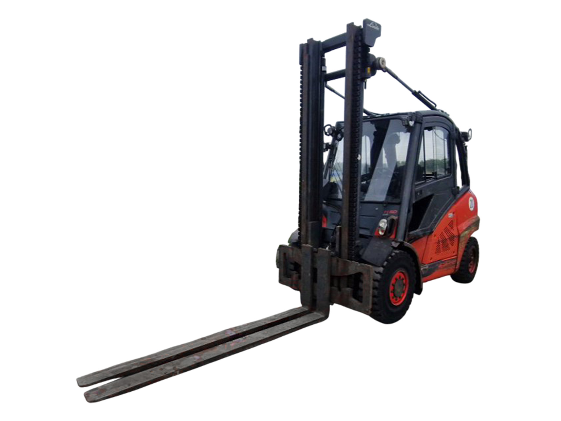 2018 Linde H50D-02 Diesel Gabelstapler 5 Tonnen 2-Stufen Mast - 1397