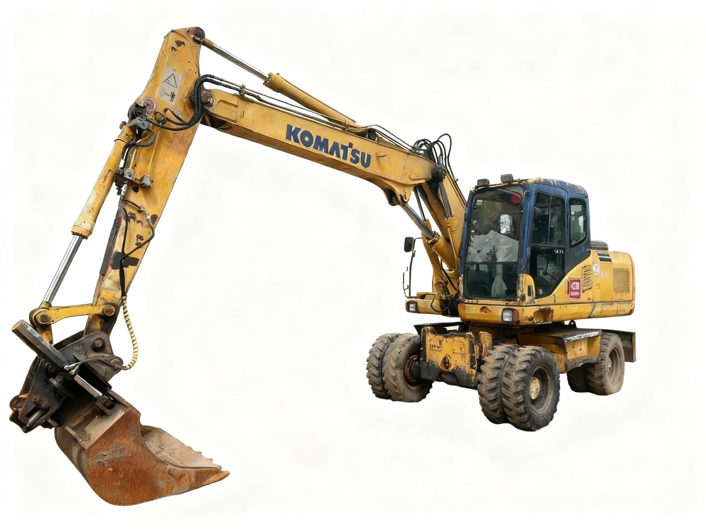 Komatsu PW160ES-7K Radbagger 17 Tonnen - 1743