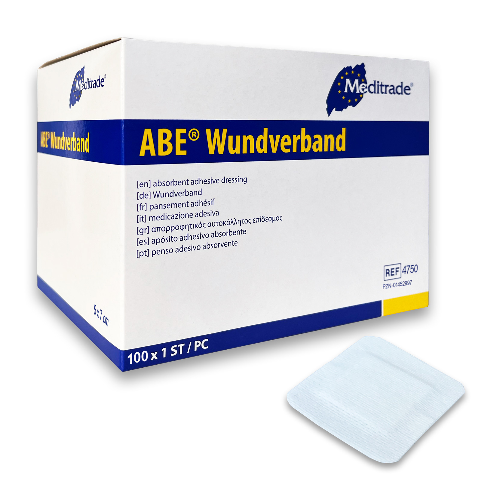 Meditrade ABE® Wundverband steril Wundpflaster | plentyShop LTS