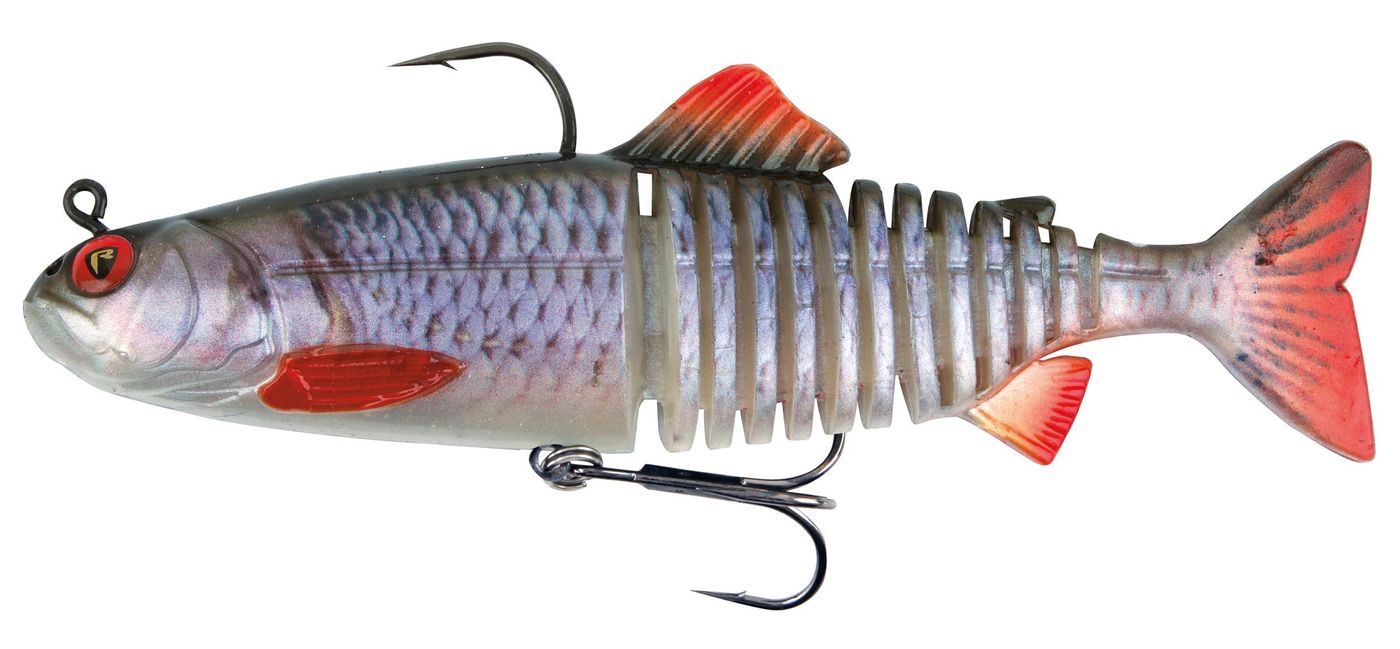 Fox Rage Replicant Jointed - Swimbait Wobbler super natural roach 18cm ...