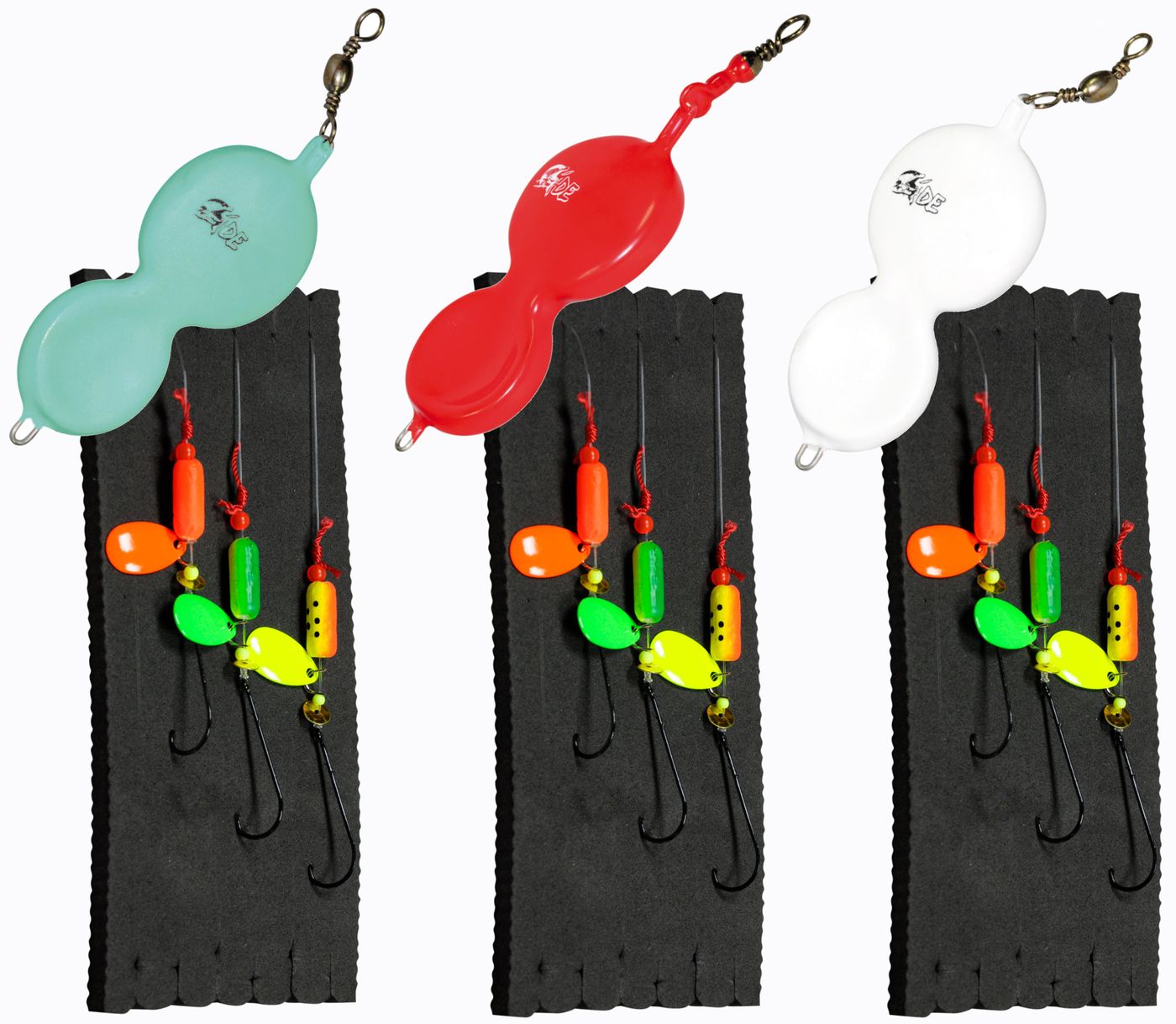 Dieter Eisele Flounder Spoon - 1 Buttlöffel + 3 Buttmontagen 60g Loom