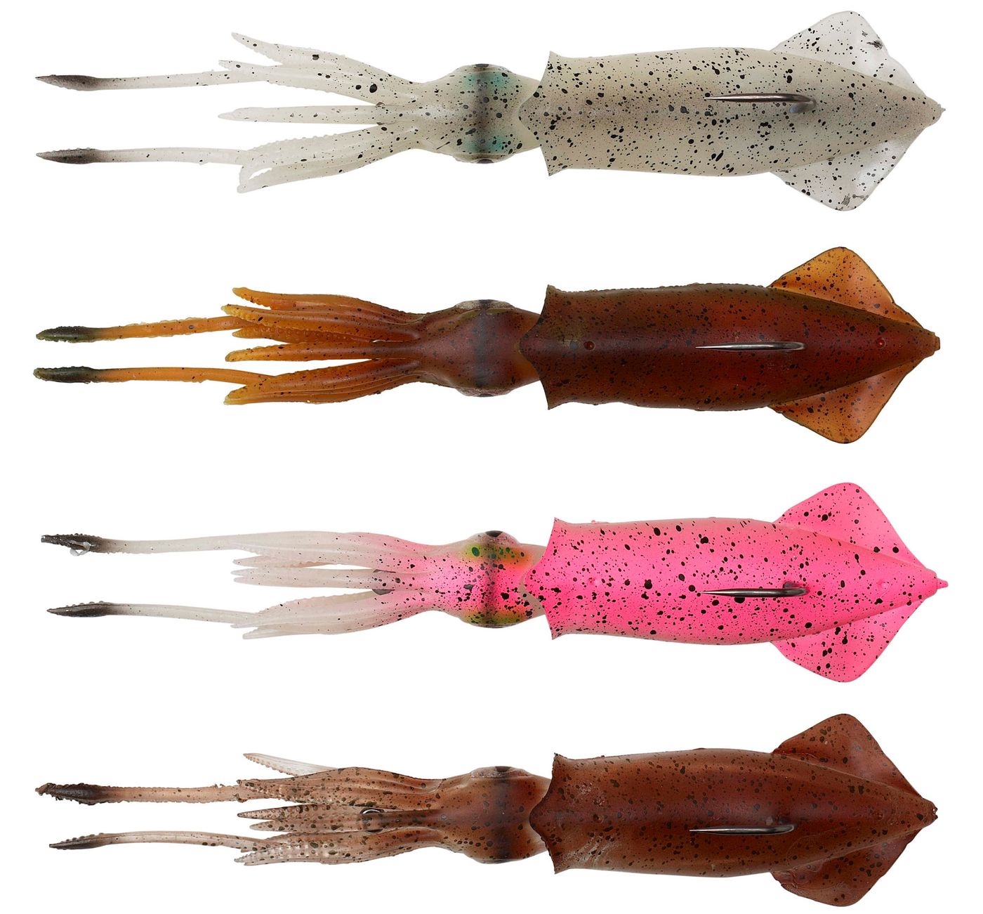 Savage Gear TPE Swim Squid - Tintenfisch Imitation Meeresköder Red ...