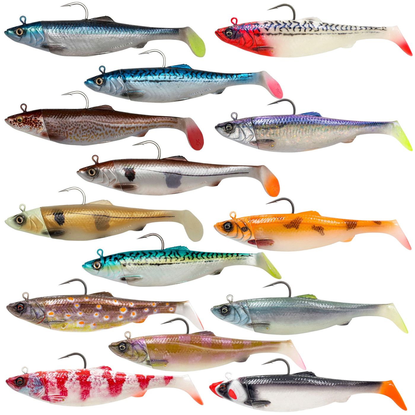 Savage Gear 4D Herring Big Shad - Gummifisch Coalfish 18cm / 112g