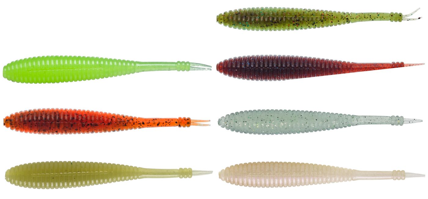 Illex I SHAD 3,8" 9,7cm 3,9g - 8 Gummifische | Wallerangeln.de