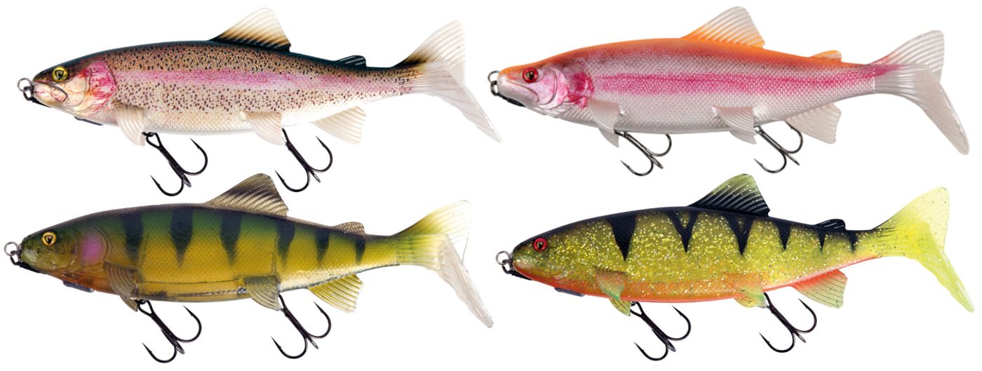 Fox Rage Replicant Trout 23cm 130g Shallow - Gummifisch Supernatural ...