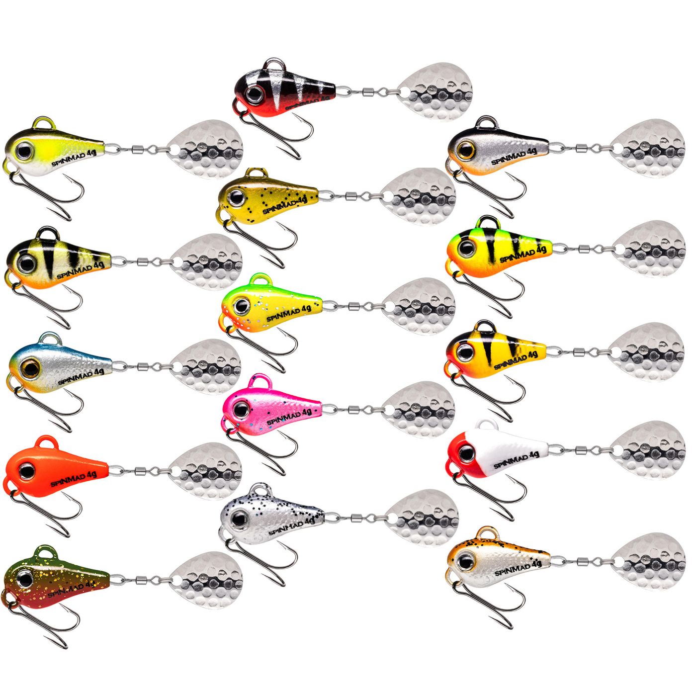 SpinMad 4g Bleikopfspinner - Jig Spinner Diesel