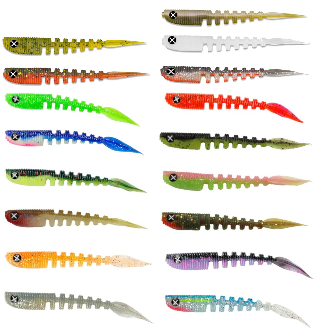 Monkey Lures 10cm Shaky Lui - 6 Gummifische | Wallerangeln.de