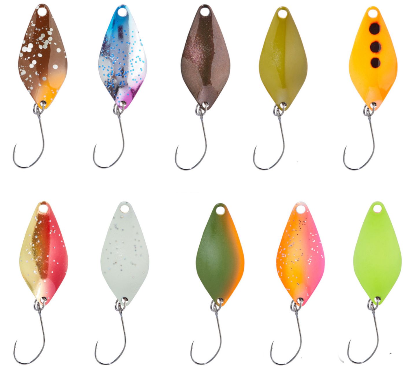 Balzer Spoon Chicco 2cm 0,8g - Forellenspoon Leuchtgelb