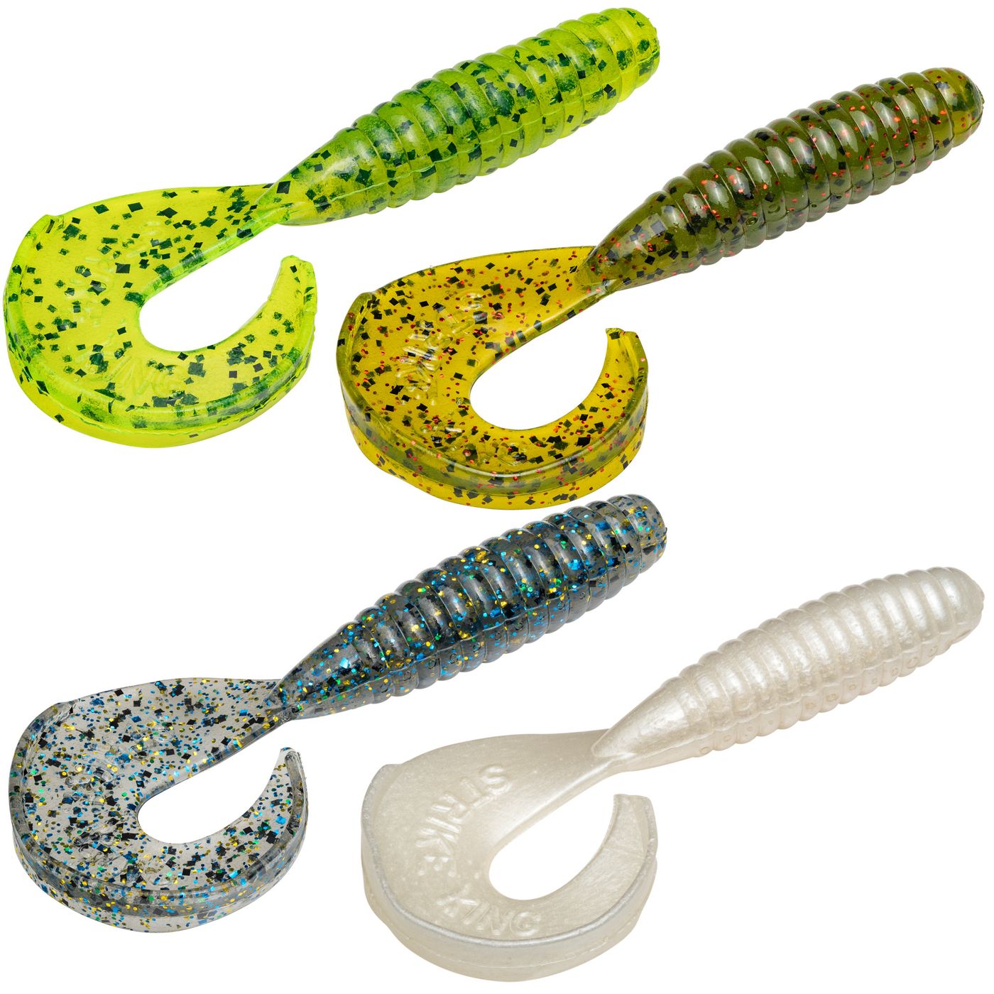 Strike King Rage Grub 10cm - 8 Gummijigs | Wallerangeln.de