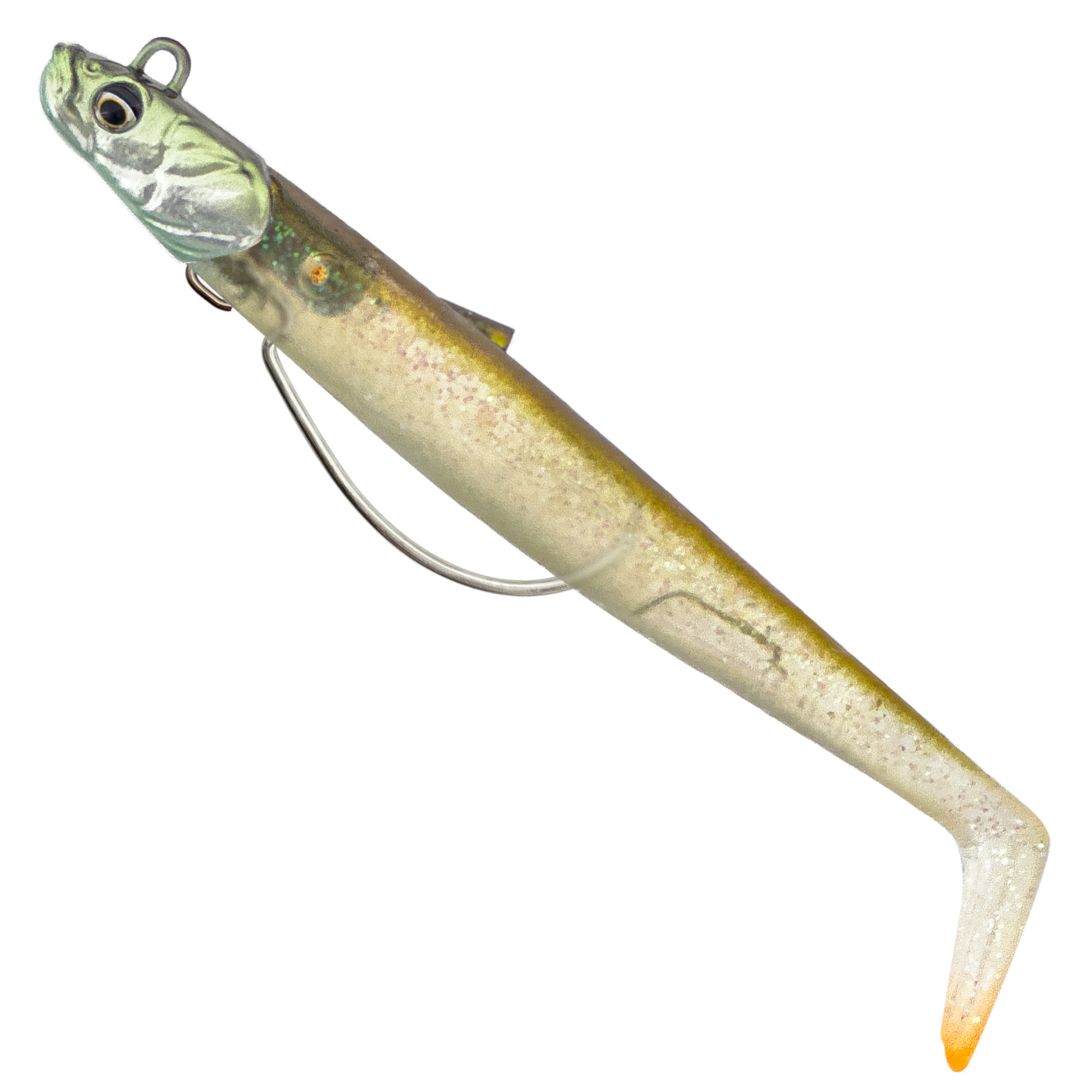 Savage Gear Sandeel V2 weedless - 2 Gummifische + 1 Jigkopf 11.5cm ...