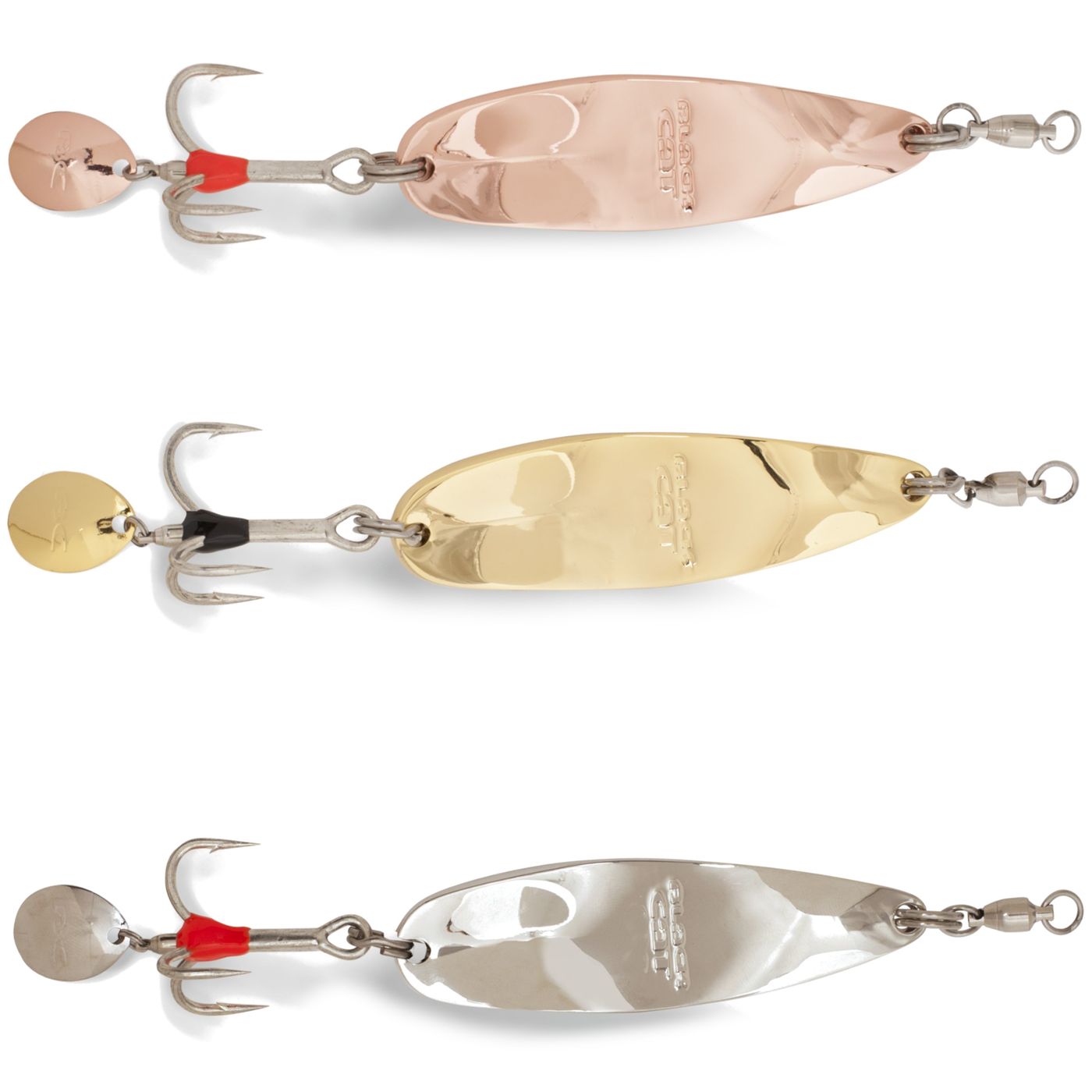 Black Cat Battle River Spoon 9cm - Wallerblinker 85g / kupferfarben