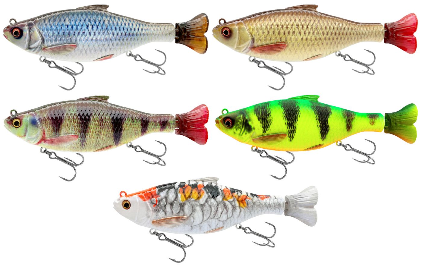 Savage Gear 3D Hard Pulsetail Roach Slow Sinking 18cm 90g - Wobbler Rudd