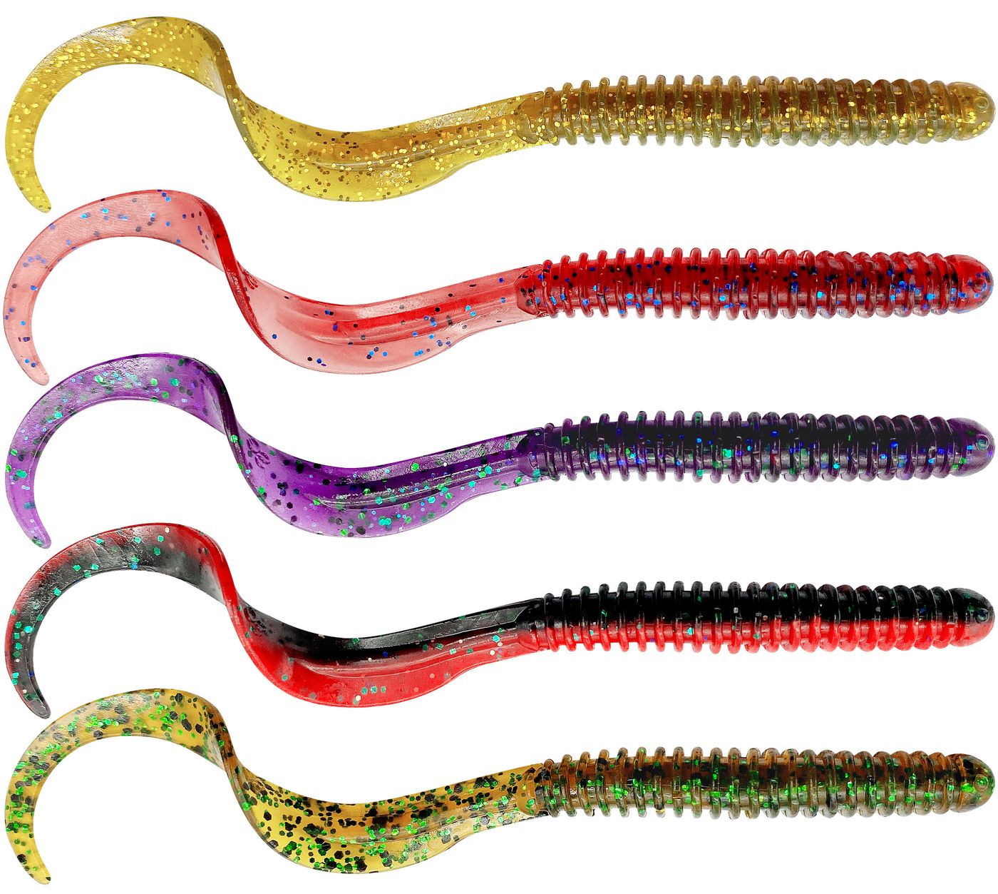 Savage Gear Rib Worm 9cm 3g - 10 Gummijigs Red N Black