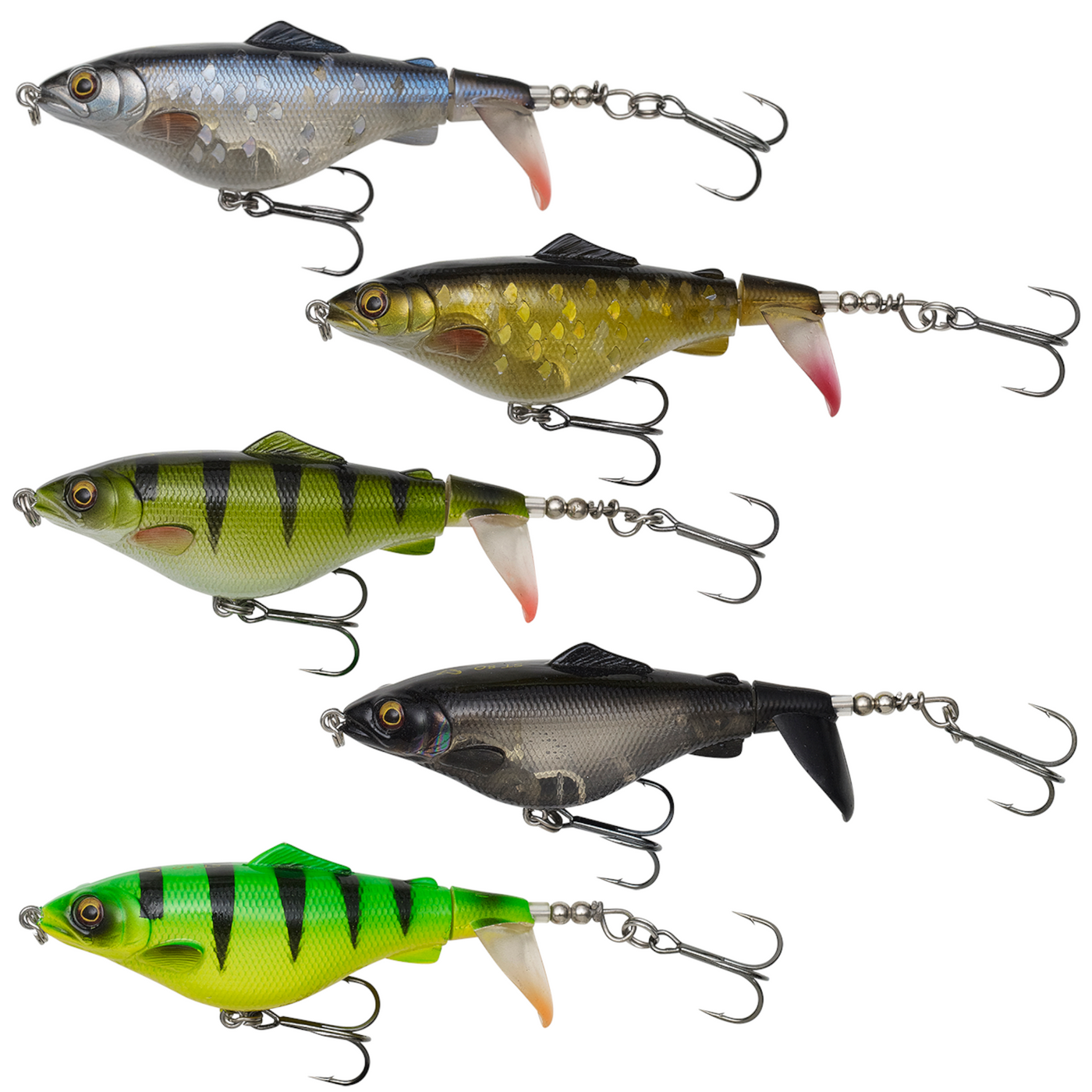 Savage Gear 3D Fat Smashtail 8cm 12g Floating - Wobbler Black Ghost