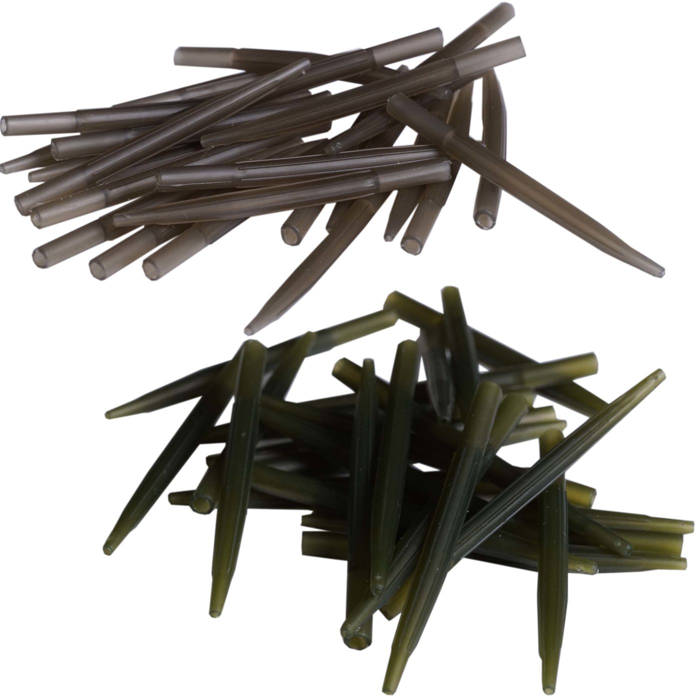 RidgeMonkey Tec Anti Tangle Sleeves 45mm long - 25 Tubes Organic Brown