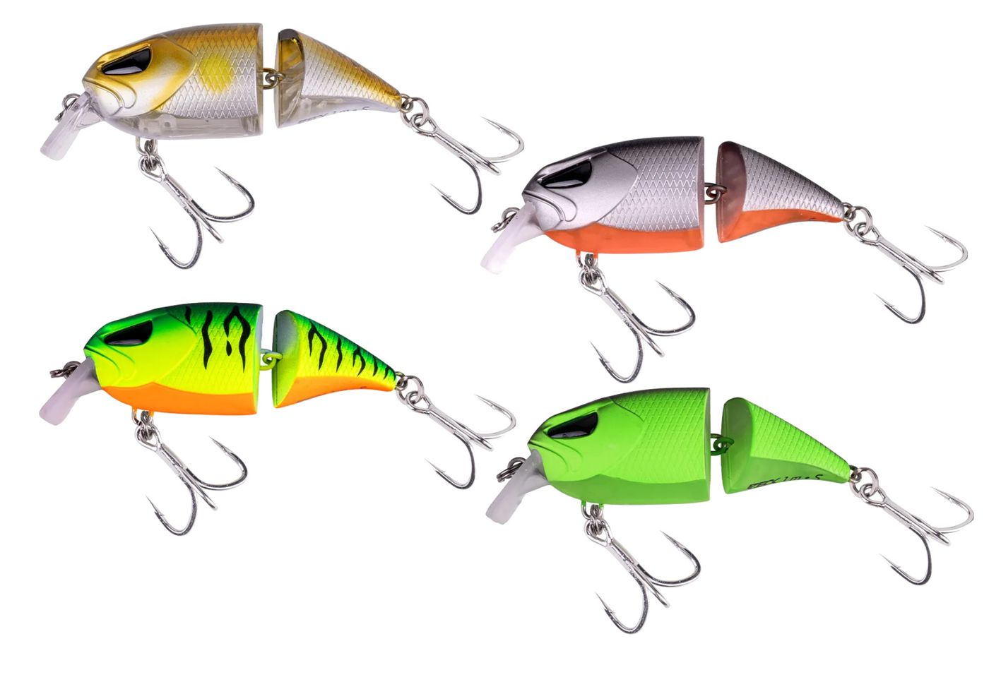 Zeck Cat Pointer 8cm 27g Sinkend - Wobbler Grey Fire