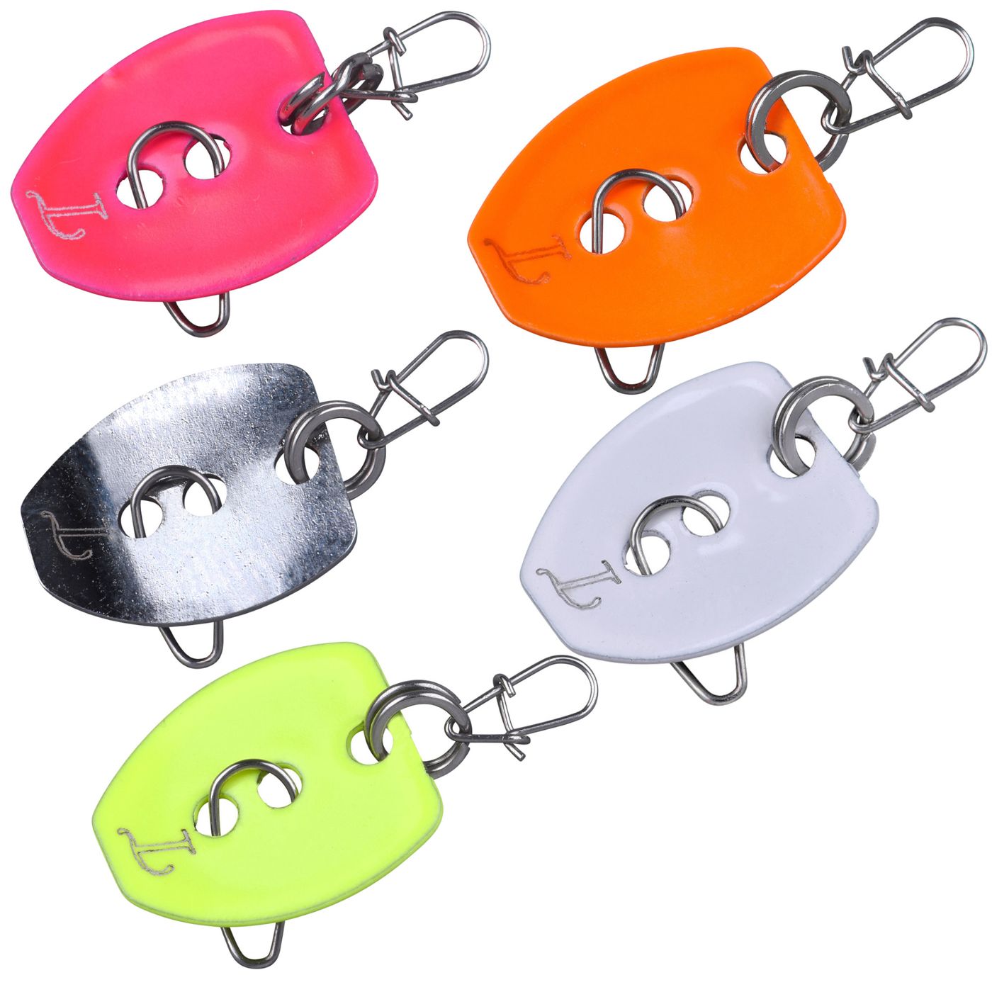 Trout Master Mini Chatter Blades 14mm - 2 Metallklingen Chrome