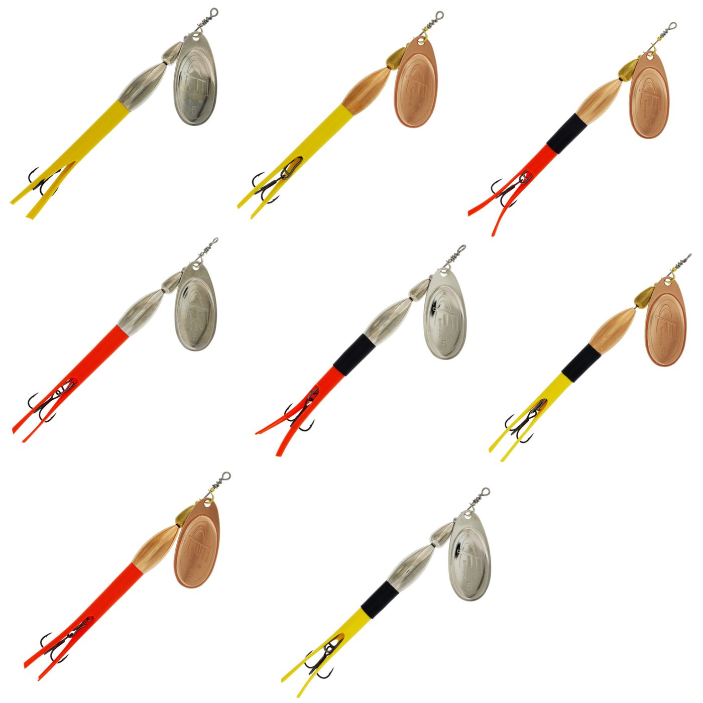 Westin FC Bullet - Spinner 35g Flouro Yellow / Copper Blade