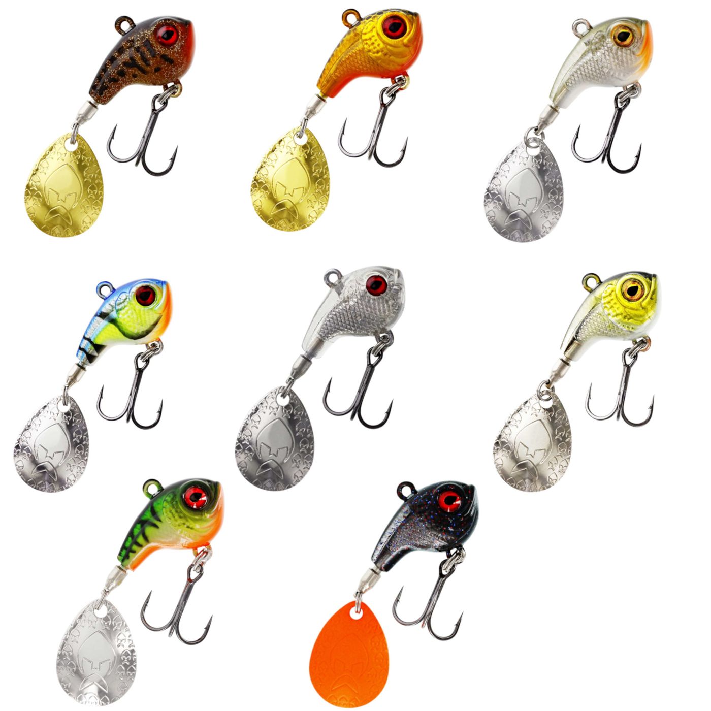 Westin Dropbite Spin Tail Jig 3.2cm 12g - Jigspinner Black Mamba