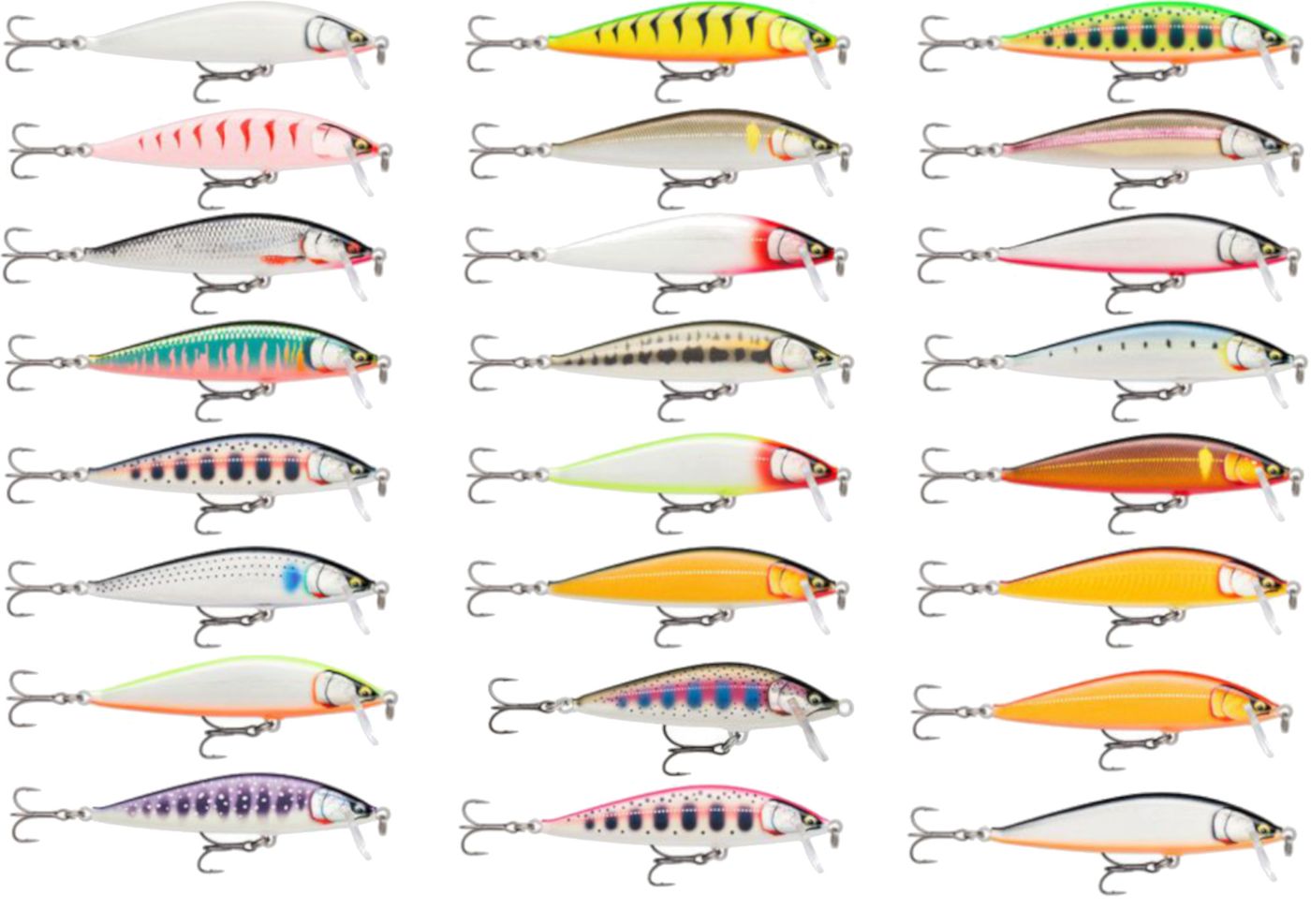 Rapala Countdown Elite 9,5cm 14g - Wobbler Gilded Red Head