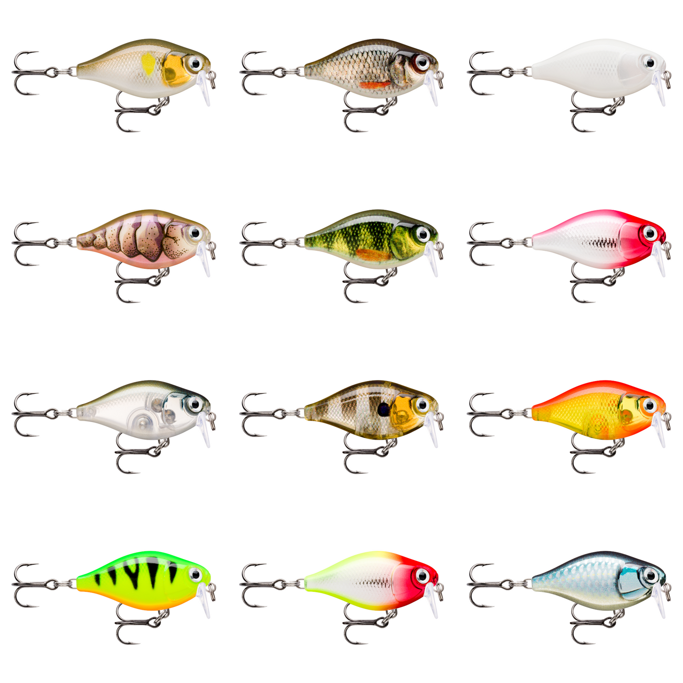 Rapala X-Light Crank Shallow Runner 3,5cm 4g - Crankbait Pink Clown