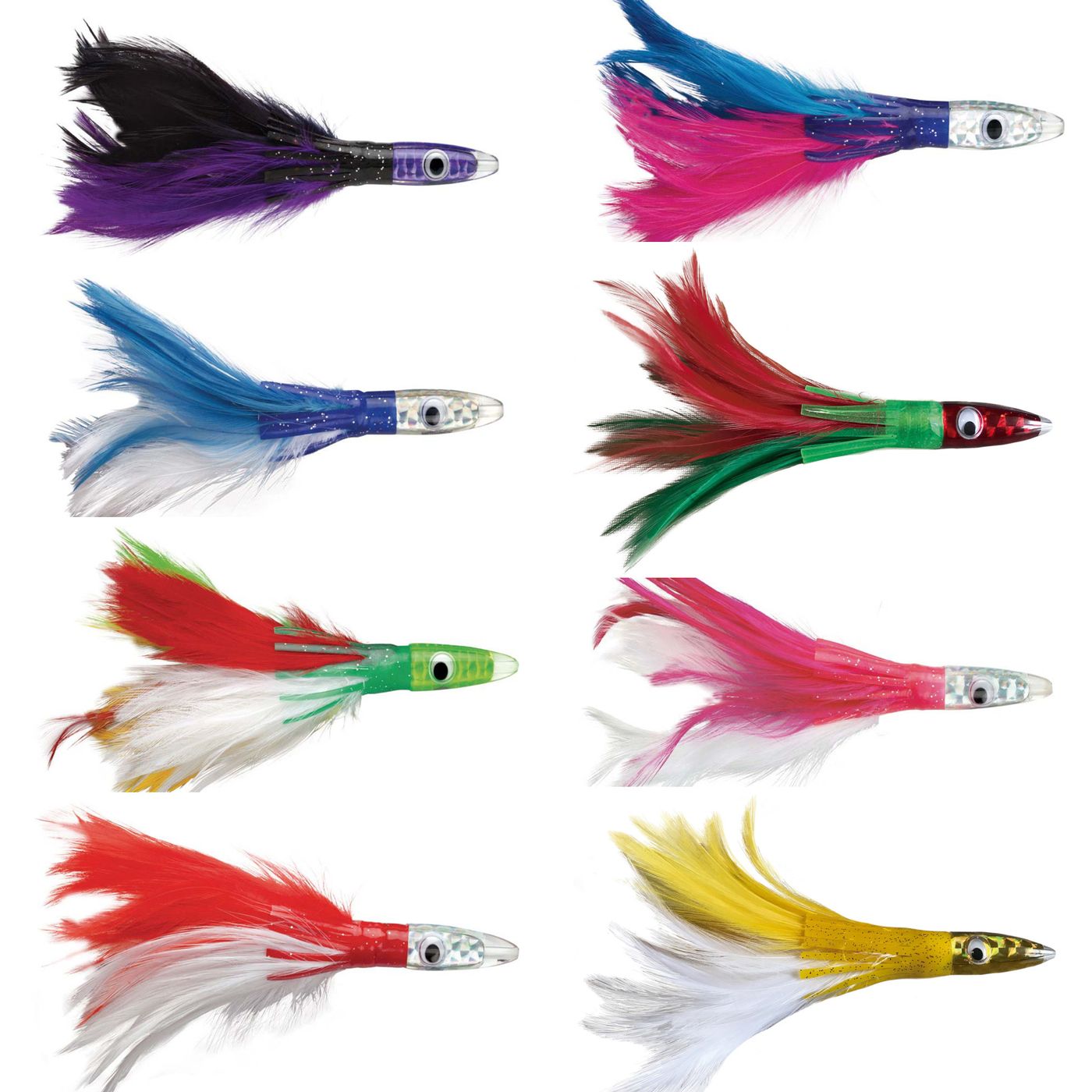 Williamson Albacore Feather 16,5cm - Meeresköder Pink White