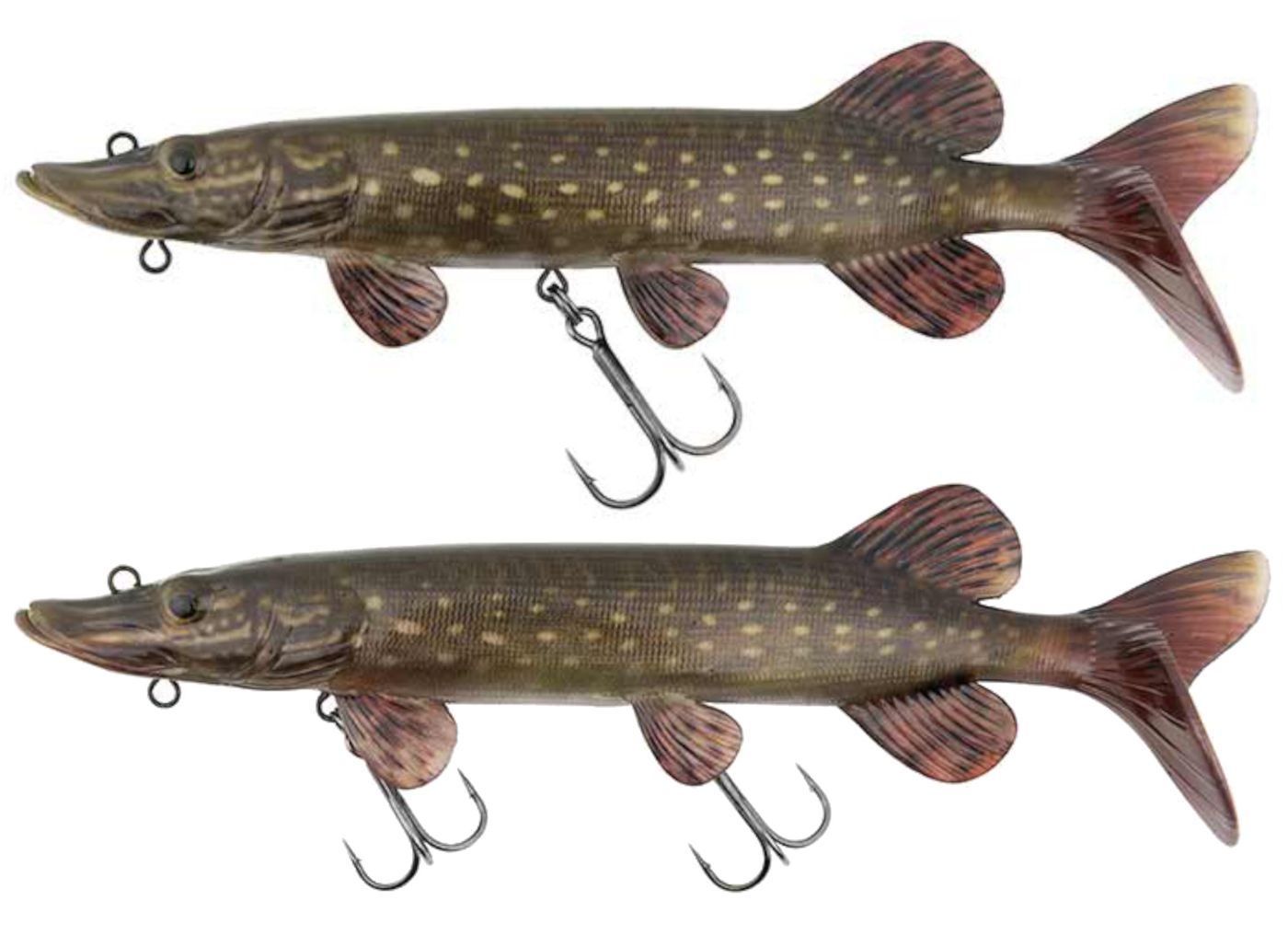 Fox Rage Ultra-Realistic Pike Replicant - 1 Gummifisch 12g / 10cm / Gr.8