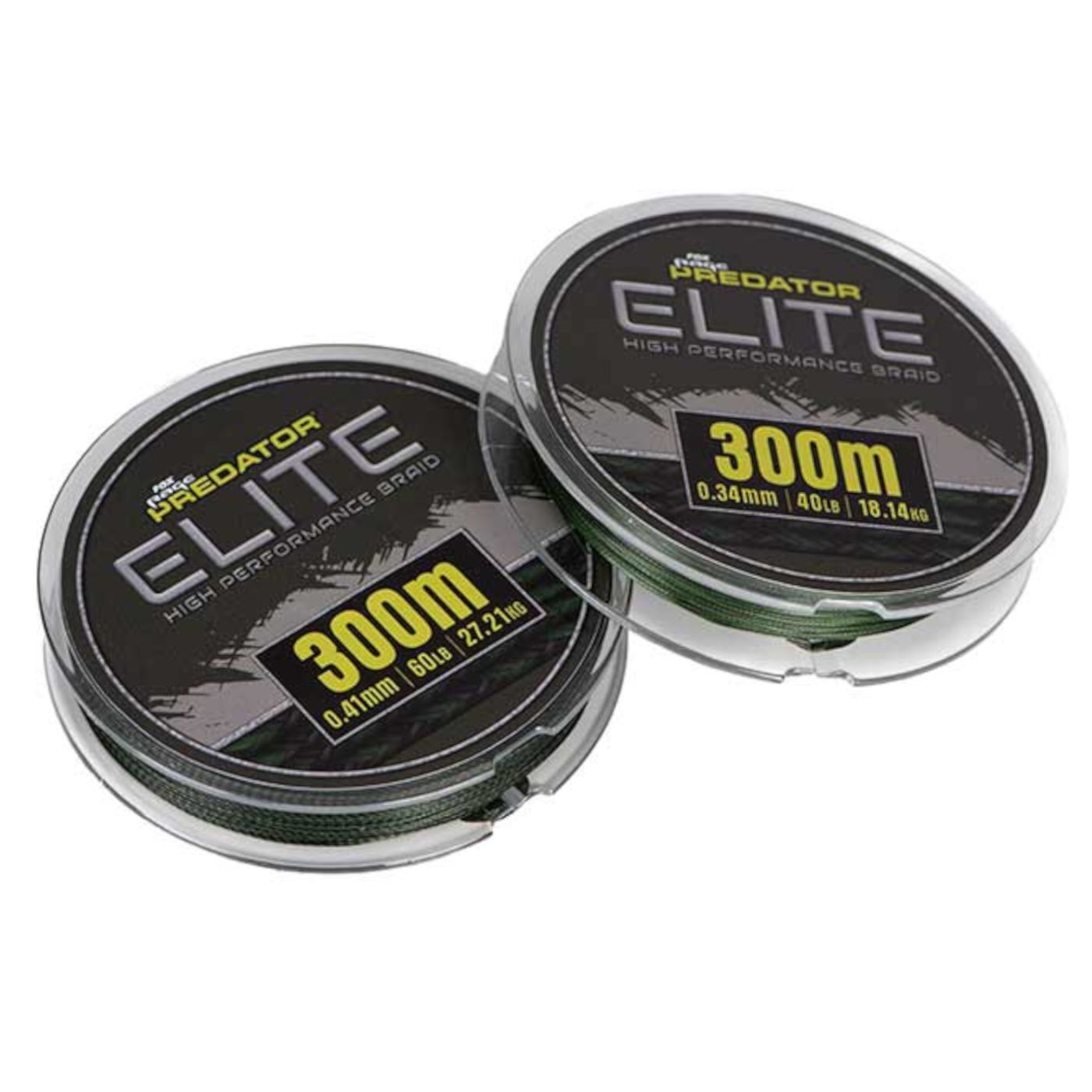 Fox Rage Predator Elite Braid - 300m geflochtene Angelschnur 0.34mm ...