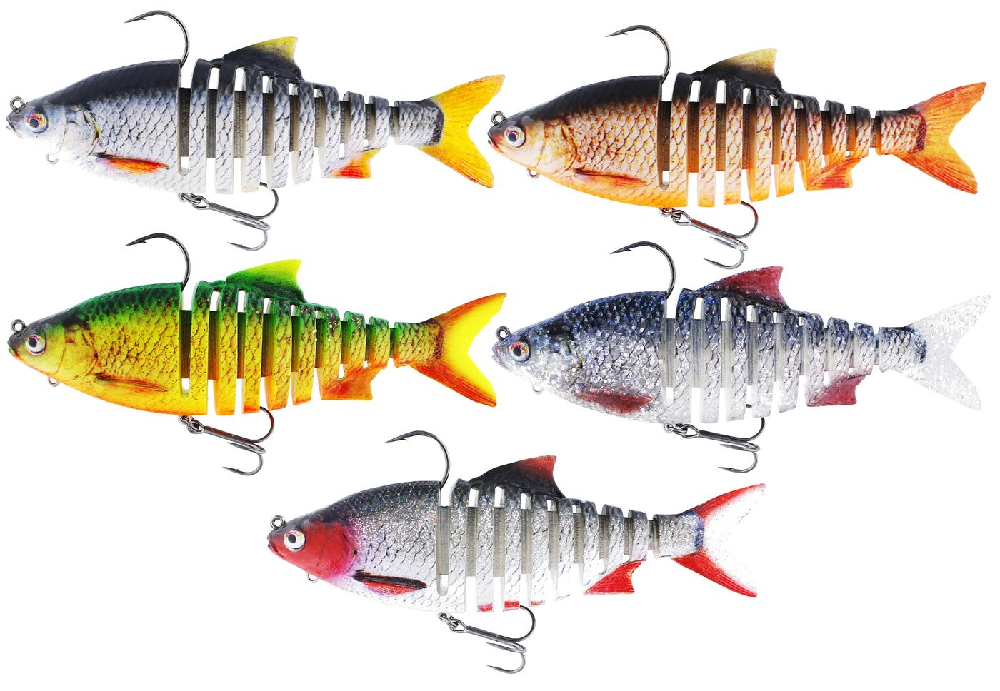 Westin Ricky The Roach Multi Jointed R2F - Gummifisch Glitter Roach ...