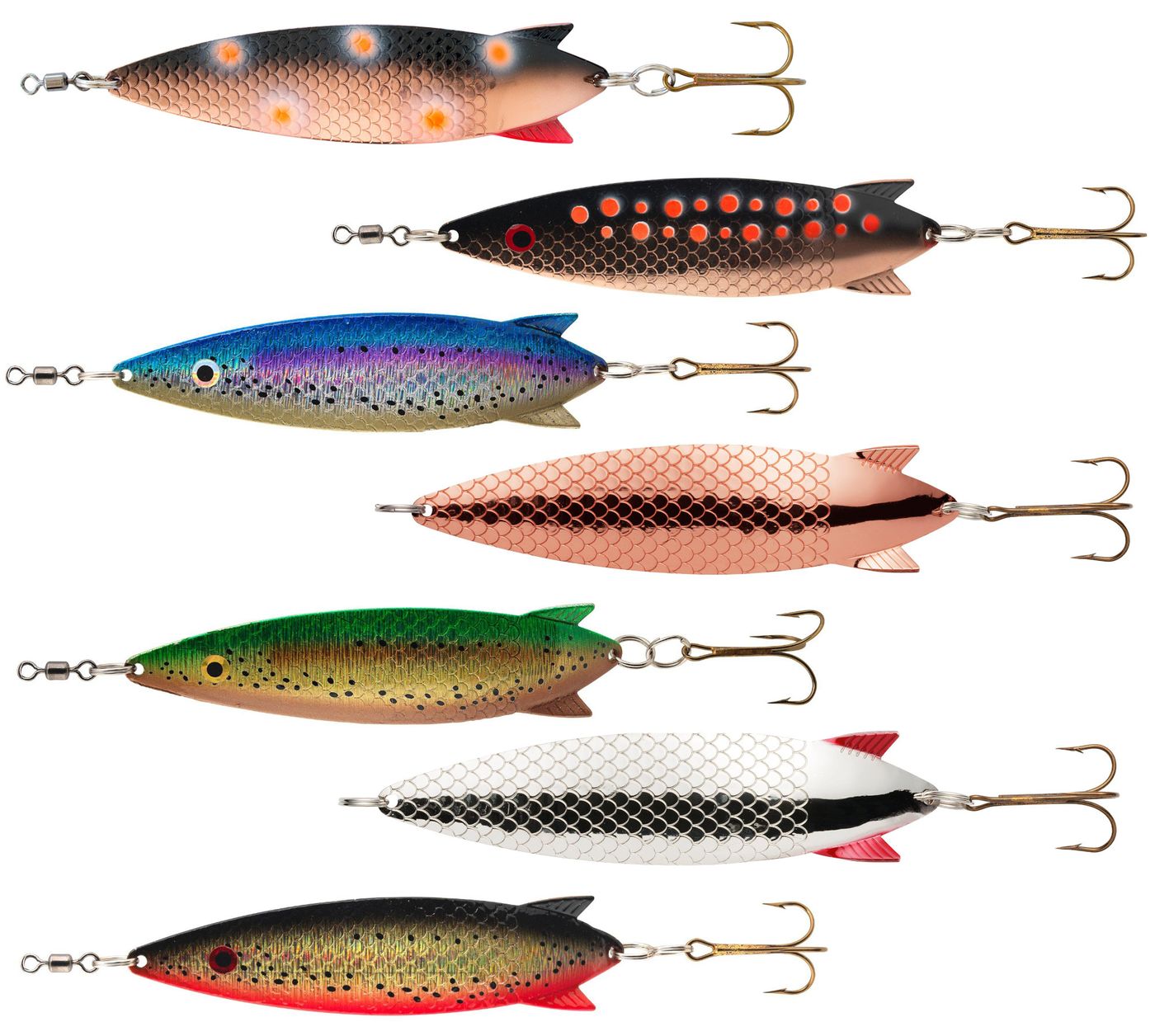 Abu Garcia Toby Salmo 11cm 30g - Blinker Silver/Blue Glitter