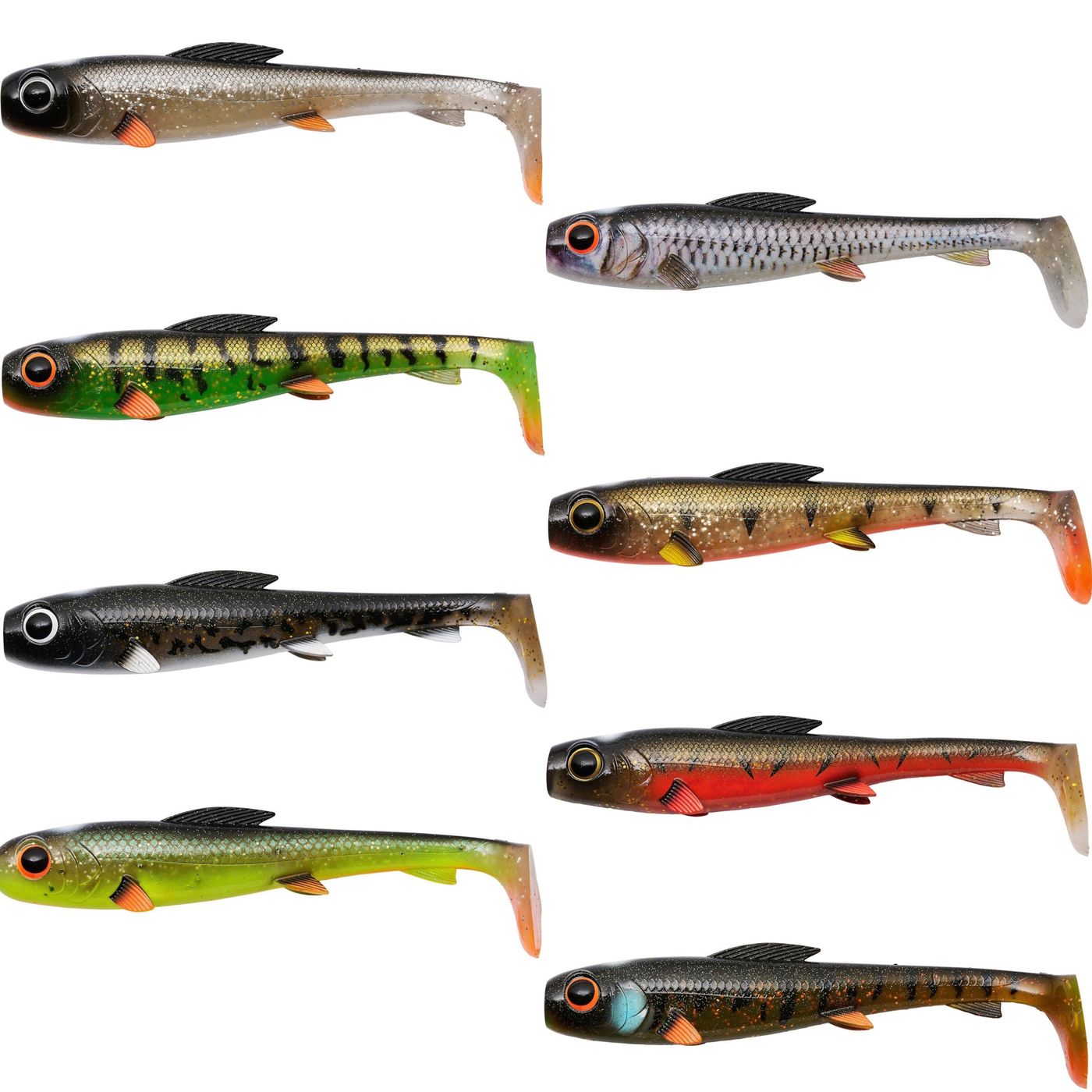 Abu Garcia Svartzonker McPike - Gummifisch 21cm / 87g Miltona Walleye