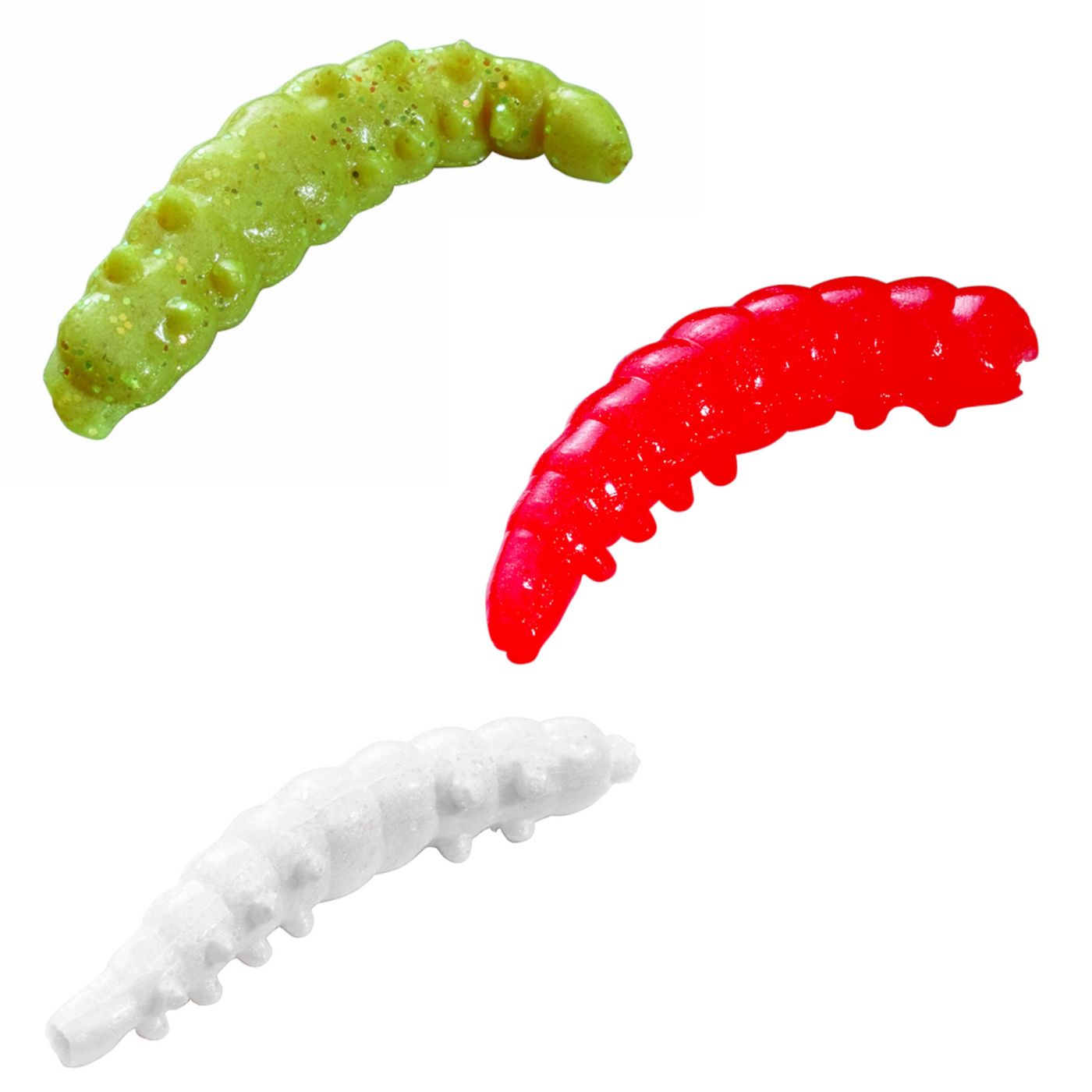 Berkley PowerBait Power Honey Worm 2.5cm - 55 Forellenköder Red
