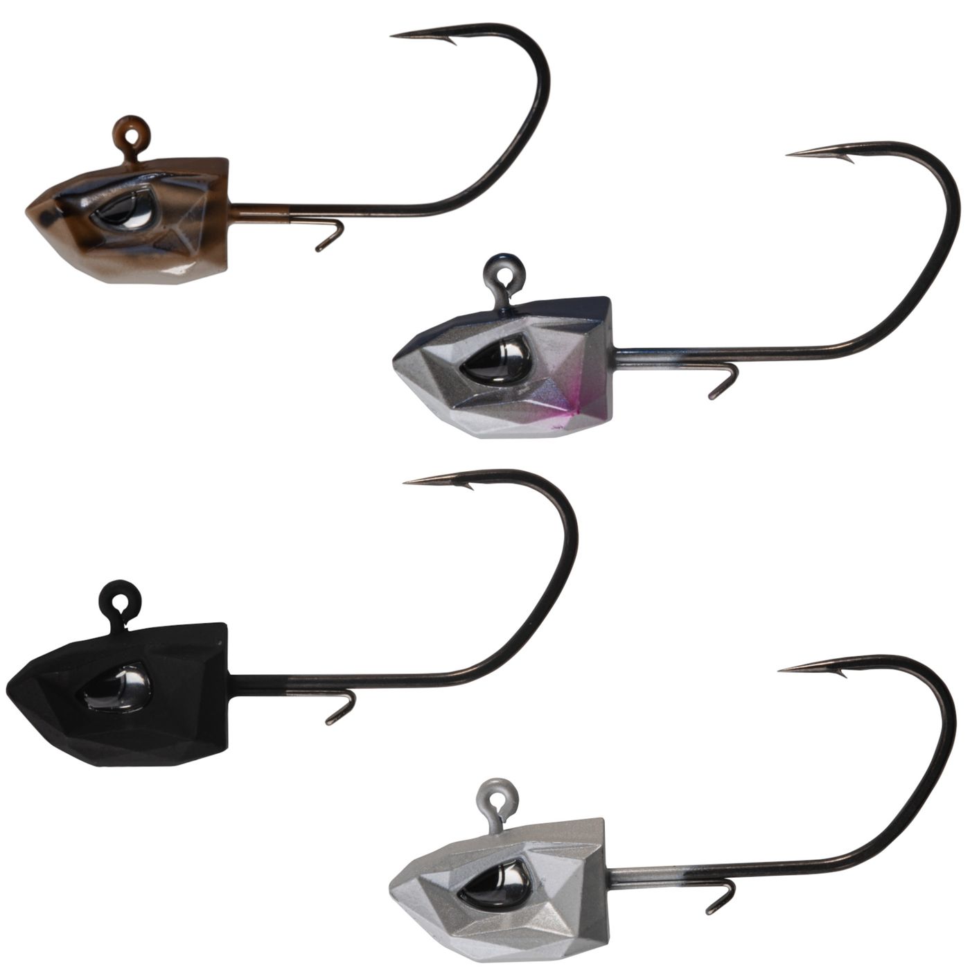 BKK Refrax Jig - 3 Jigköpfe White 1/4oz (ca. 7g) / Gr. 3/0