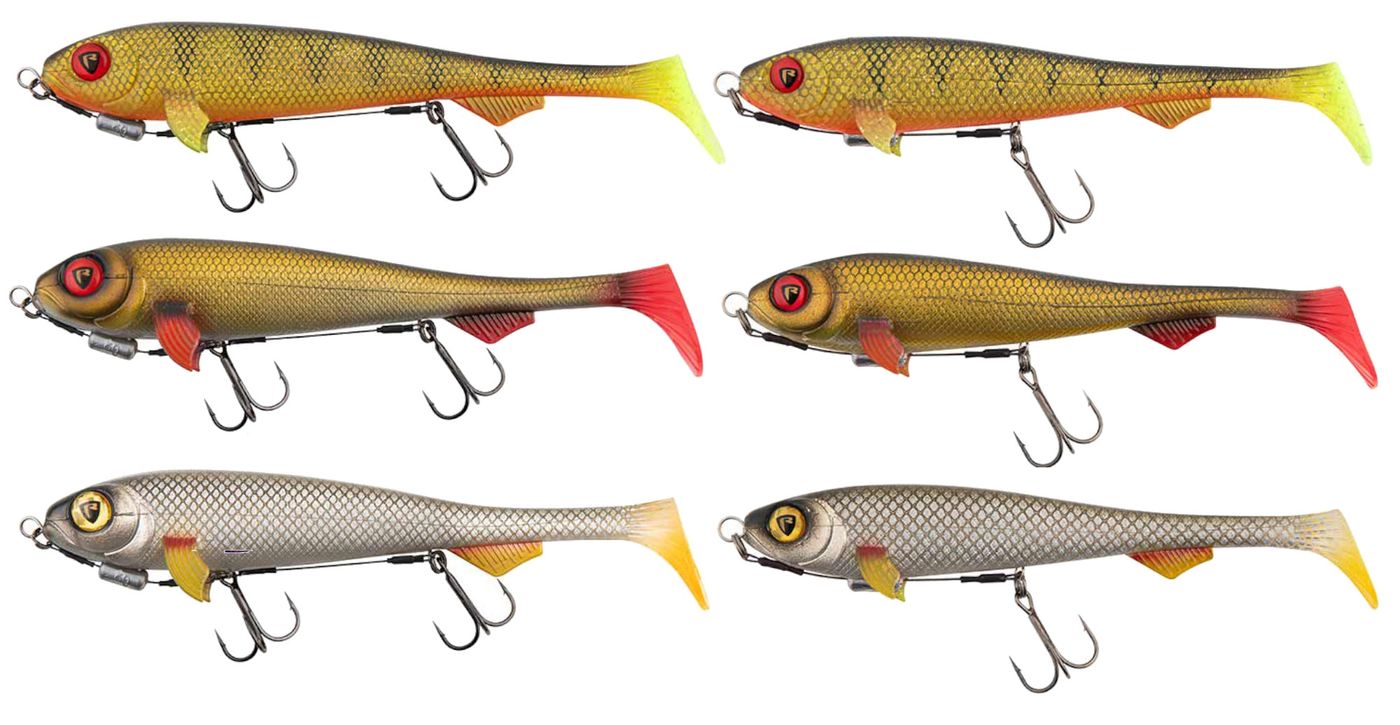 Fox Rage Super Slick Shad - montierter Gummifisch 23cm