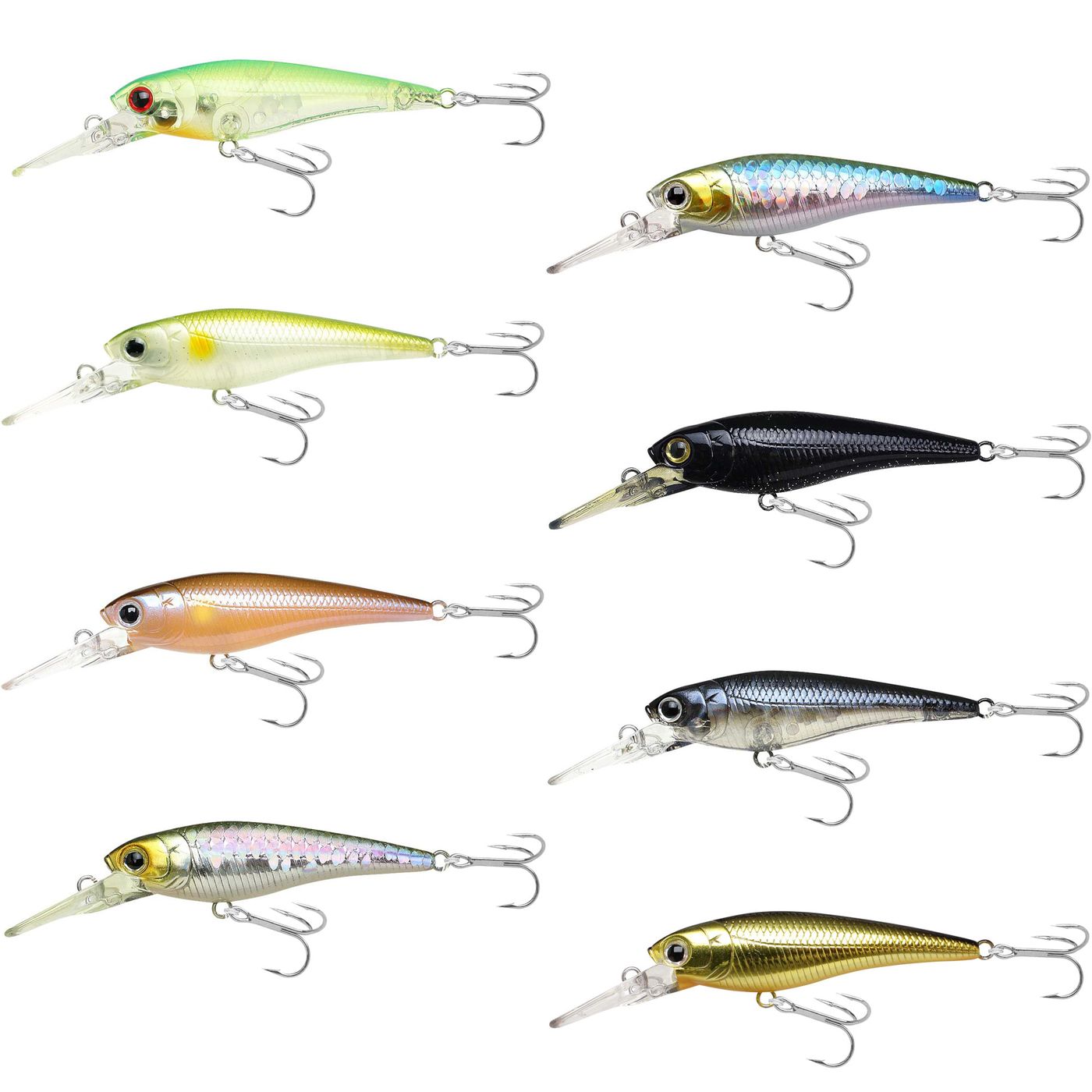 Lucky Craft Bevy Shad 60SP 60mm 4.8g – Wobbler zum Spinnangeln KinKuro