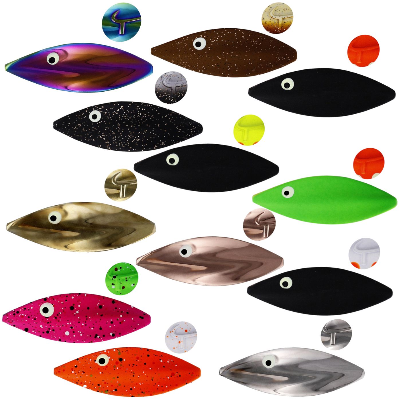 Westin Twister 4.2Cm 4G Black Glow Pellet – Forellenangeln vielseitig ...