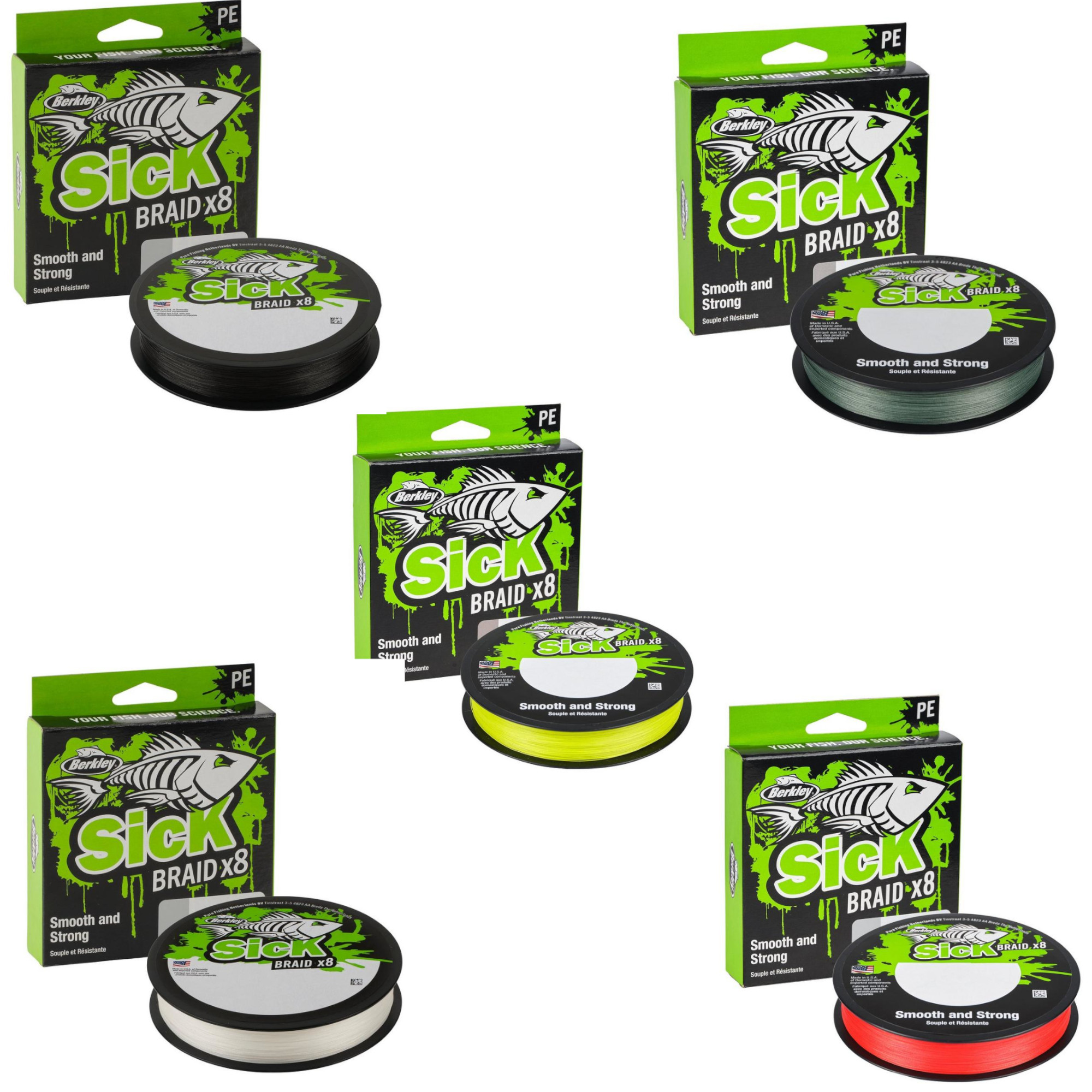 Bskbvs4-Mgrn Bk Sick Brd 0.06 300M – Berkley Geflochtene Schnur Shop 0 ...