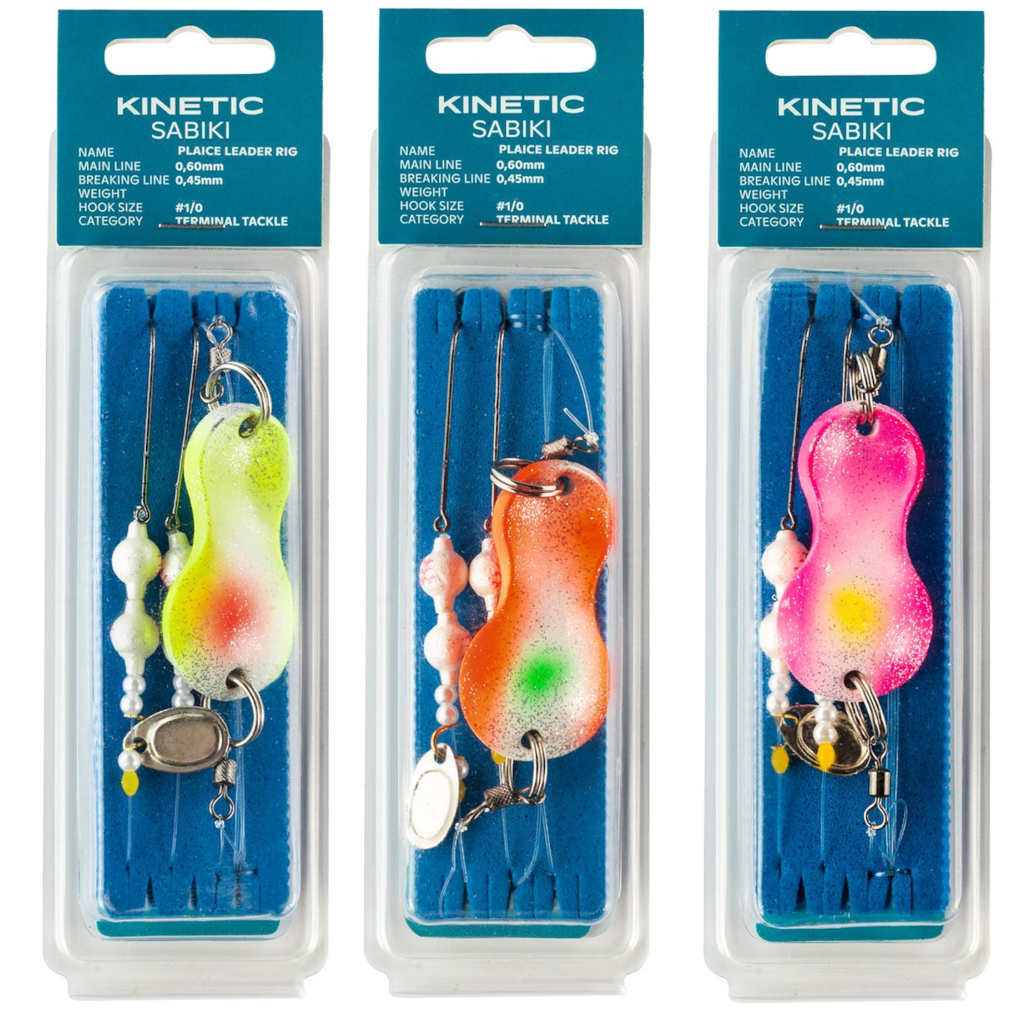 Kinetic Sabiki Plaice Leader 40G - Vorfach kaufen 120g Sunset