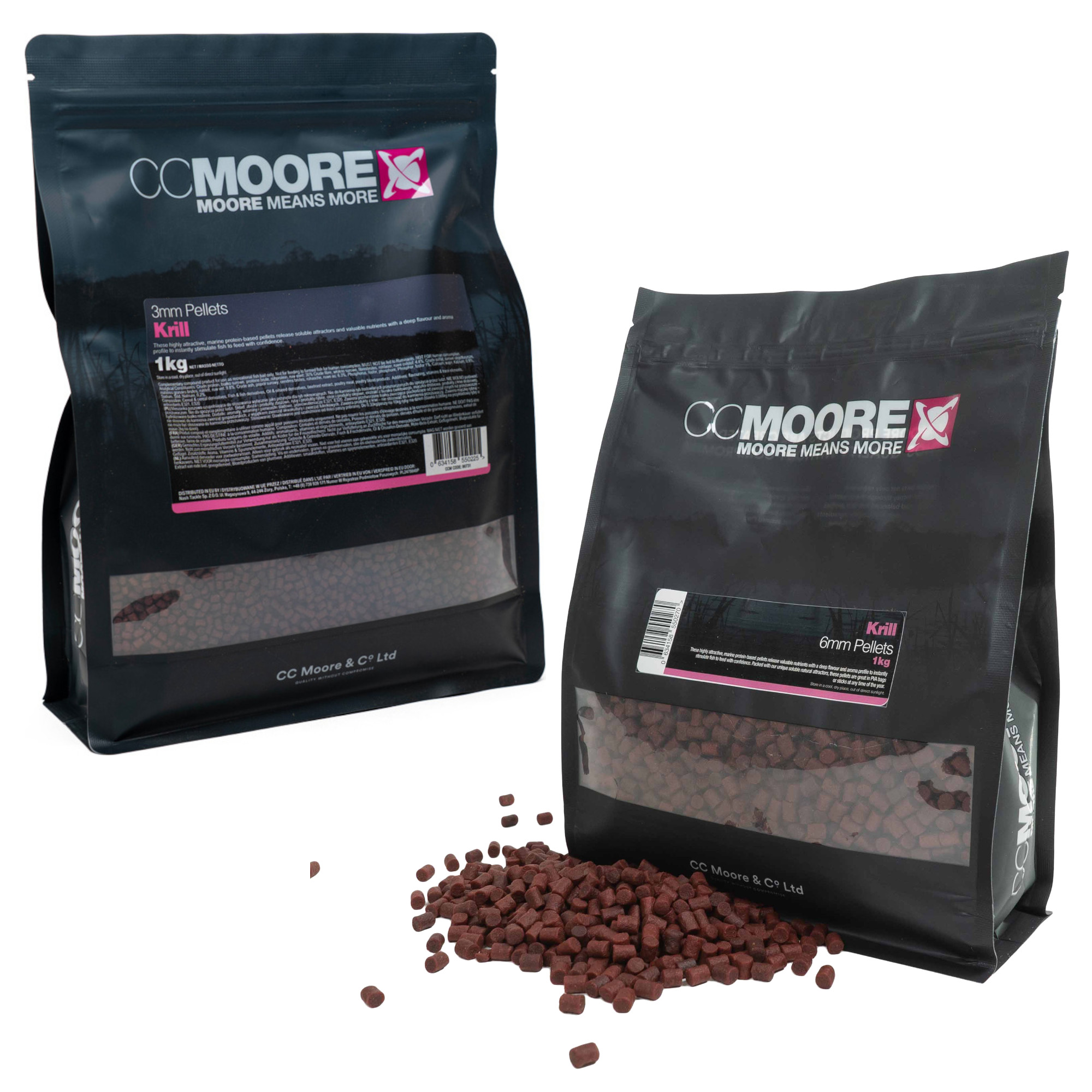 CC Moore Krill Pellets 3mm 1kg – Karpfenangeln 6mm